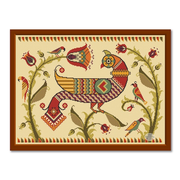 Modern Folk Embroidery - Etsy