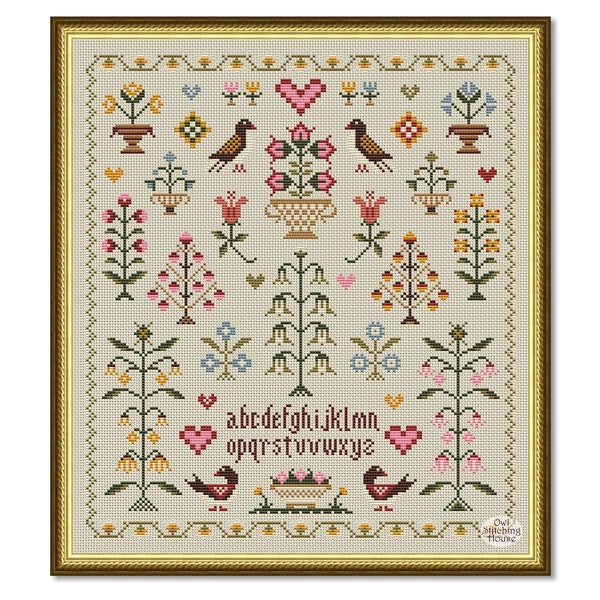 Primitive Sampler - Etsy