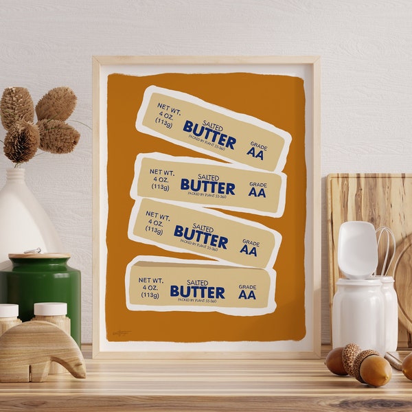 Butter Print - Etsy
