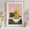 Edgar Degas Ballerinas Cat Print, Degas Cat Poster, Ballerina Wall Art ...