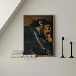 Detail Beautiful Tired Soldier - Dark Moody Aesthetic Decor, Baroque ...