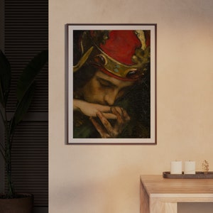 Romantic Kiss on Hand – Pre-raphaelite Painting Detail, Moody Vintage ...