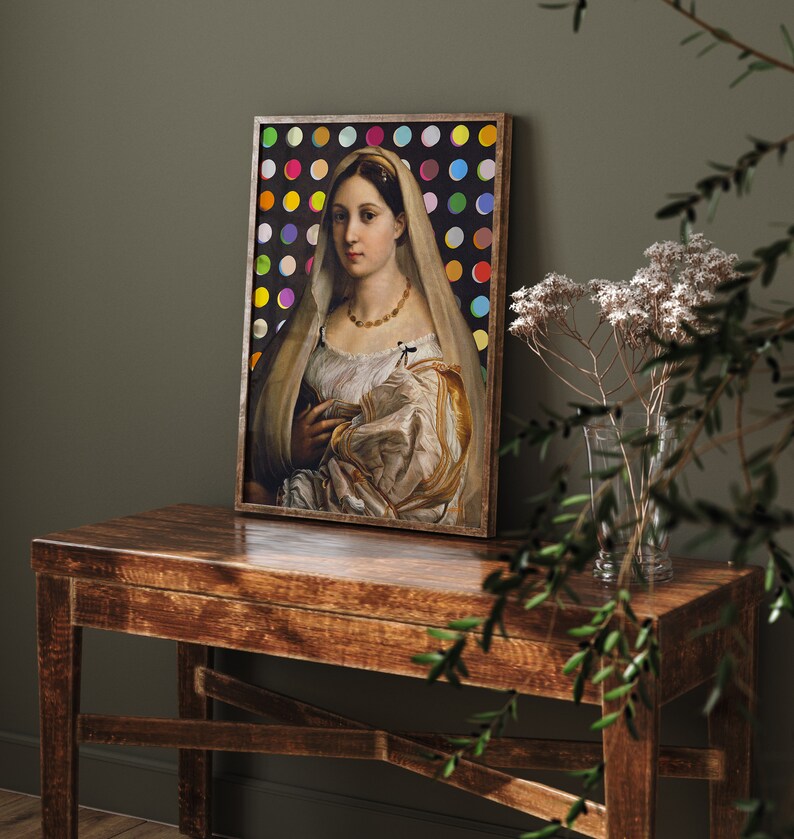 Altered Victorian Renaissance Art for Eclectic Home Decor - Etsy