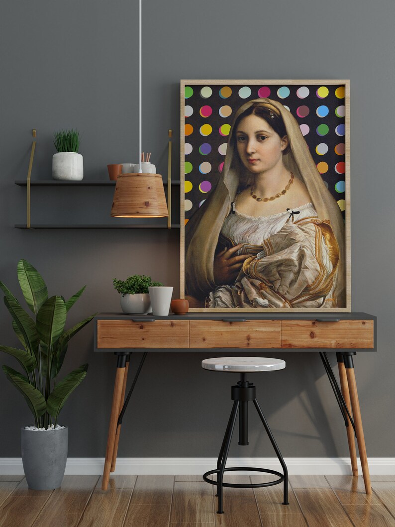 Altered Victorian Renaissance Art for Eclectic Home Decor - Etsy