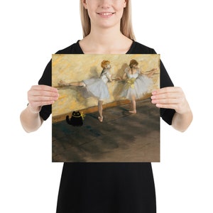 Edgar Degas Ballerinas Cat Print, Degas Cat Poster, Ballerina Wall Art ...