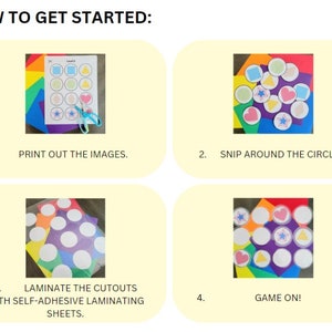 Memory Matching Game L Printable L Worksheets for Preschool - Etsy