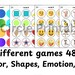 Memory Matching Game L Printable L Worksheets for Preschool - Etsy