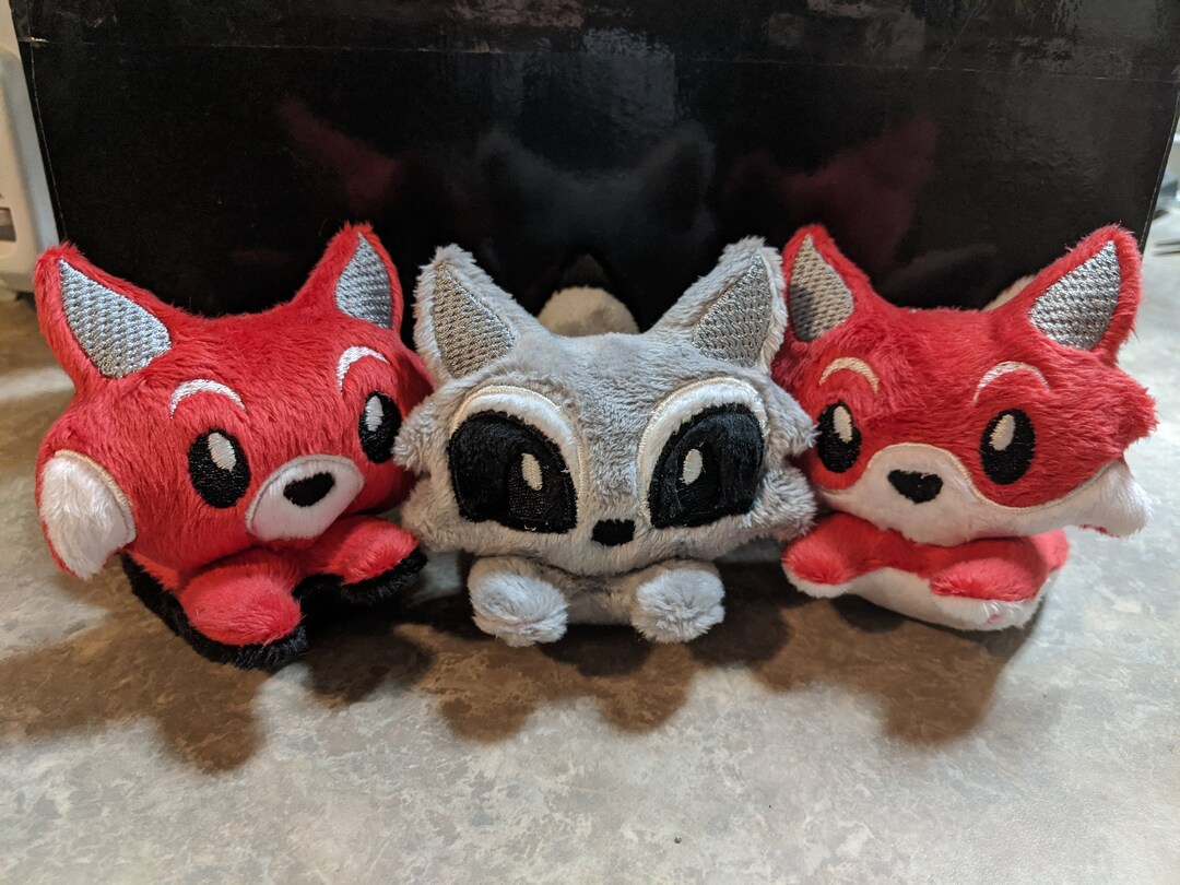 ITH Fox-raccoon-red Panda - Etsy