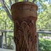 Hand Carved Norwegian Rosemal Pattern Pine Wood Horn - Etsy