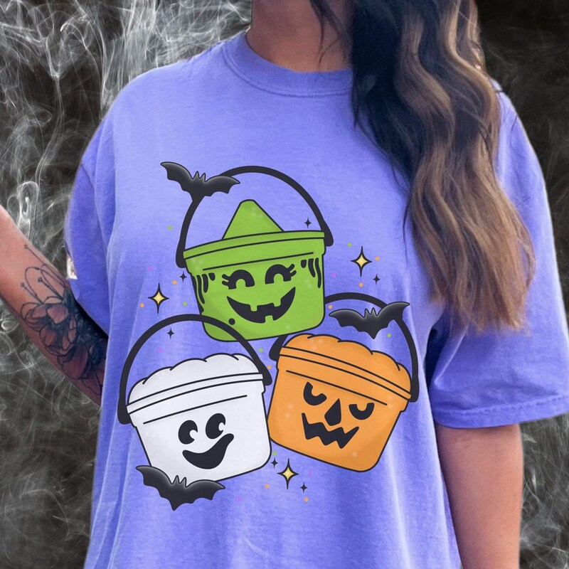 Halloween Bucket - Etsy