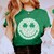 Kids Smiley Face Shirt, Girls Smile Face Retro Graphic Tee, Boho ...