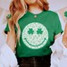 Kids Smiley Face Shirt, Girls Smile Face Retro Graphic Tee, Boho ...