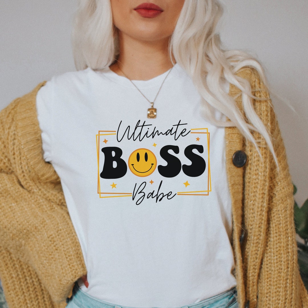 Ultimate Boss Babe Shirt, Mom Boss Tshirt, Female Entrepreneur Tee ...