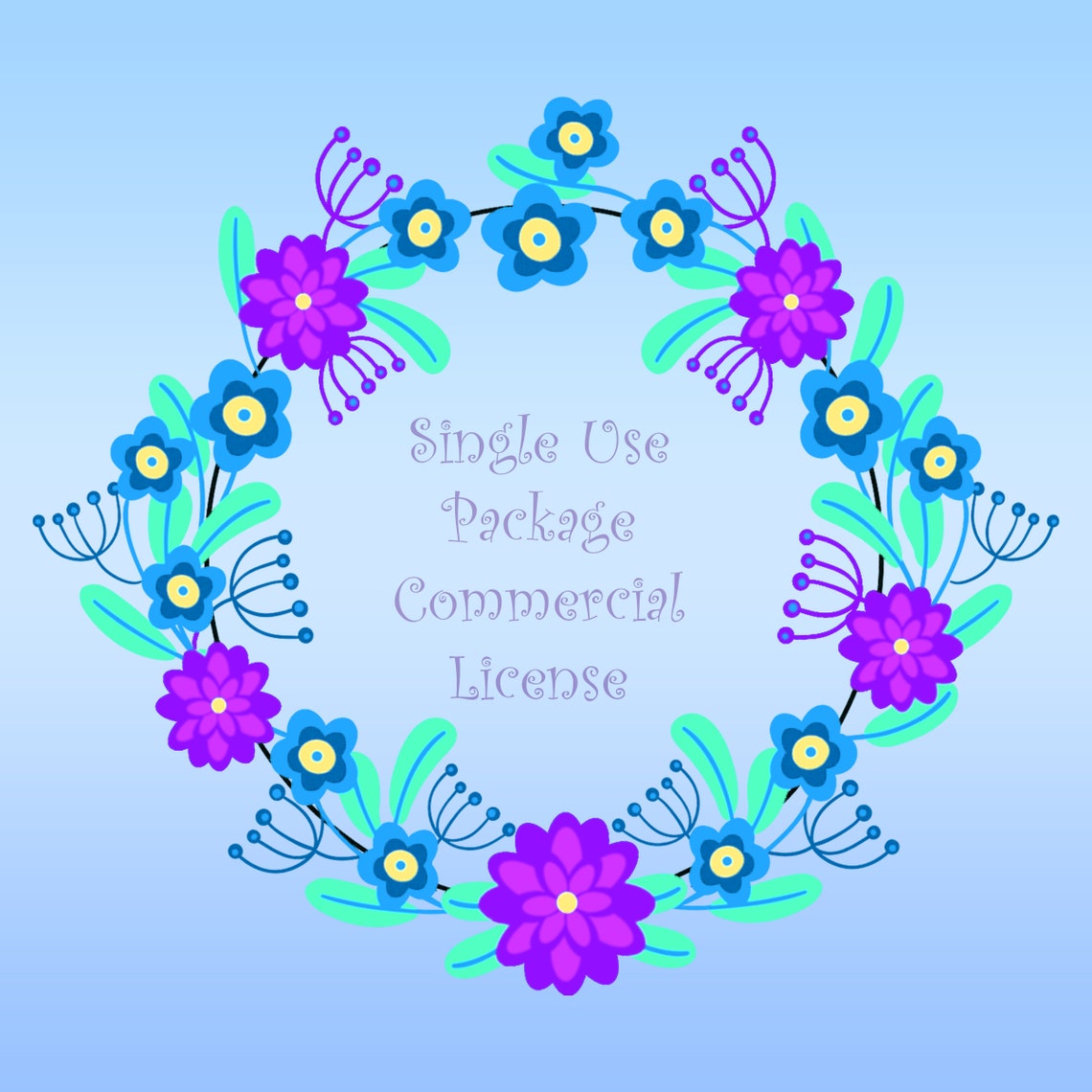 Single Use Package Commercial License Artadaystudiosshop - Etsy