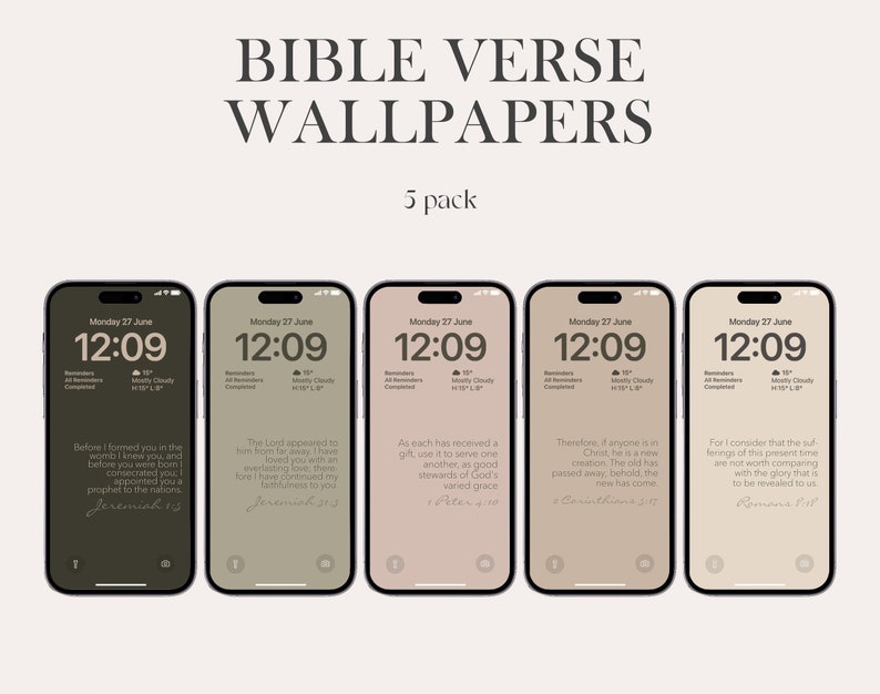 Bible Verse Wallpaper, High Resolution, Ios 16 , Christian Wallpaper ...