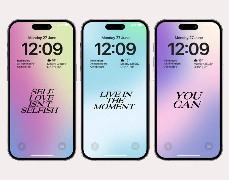 Affirmation Wallpaper, High Resolution, Ios 16 ,wallpaper Iphone ...