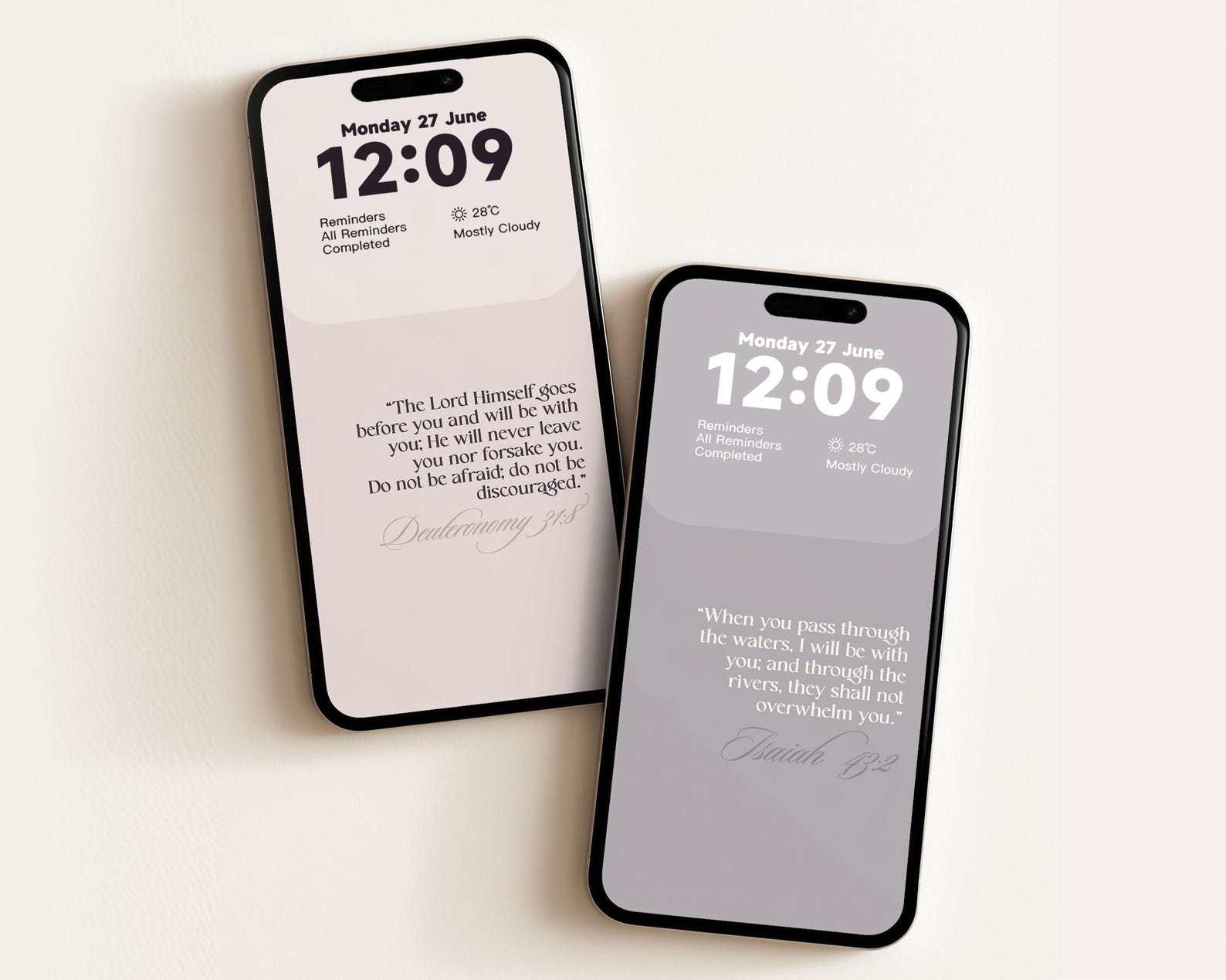 Bible Verse Phone Wallpaper: Christian Affirmations (digital Download ...