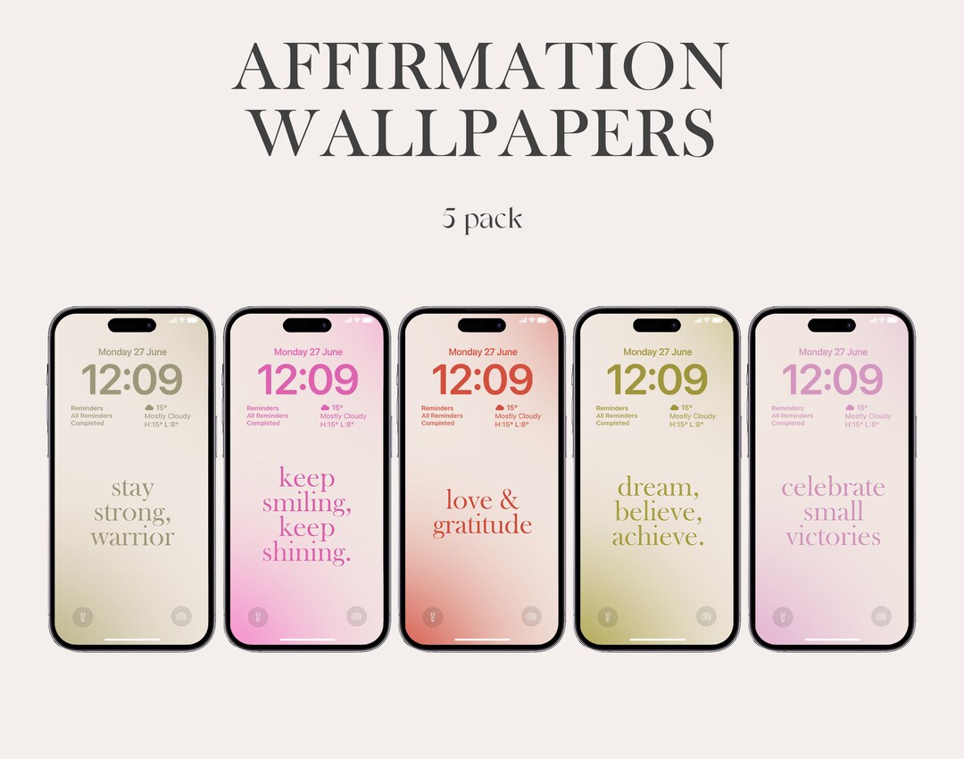 Spring Palette Wallpapers, Affirmation Wallpaper, High Resolution ...