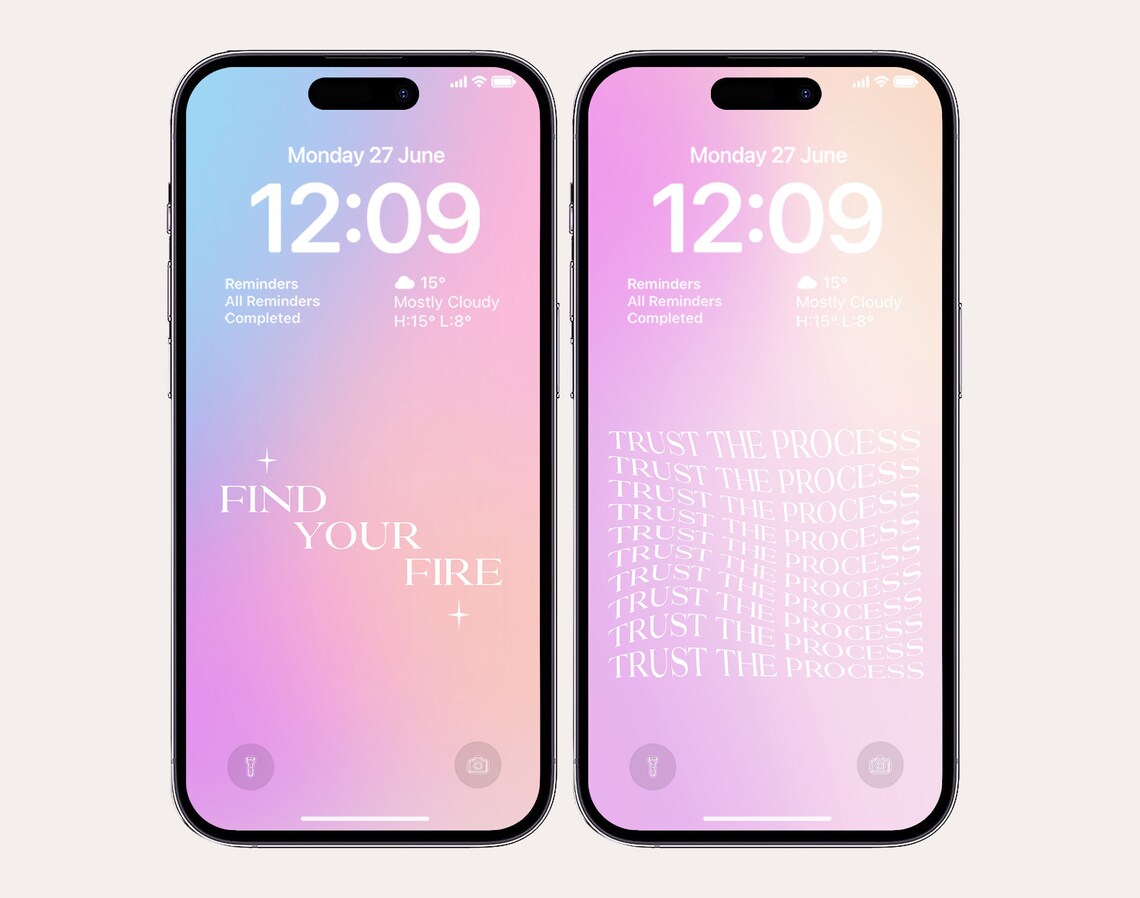 Affirmation iPhone Wallpapers, Gradient Wallpapers, Ios 16, Aesthetic ...