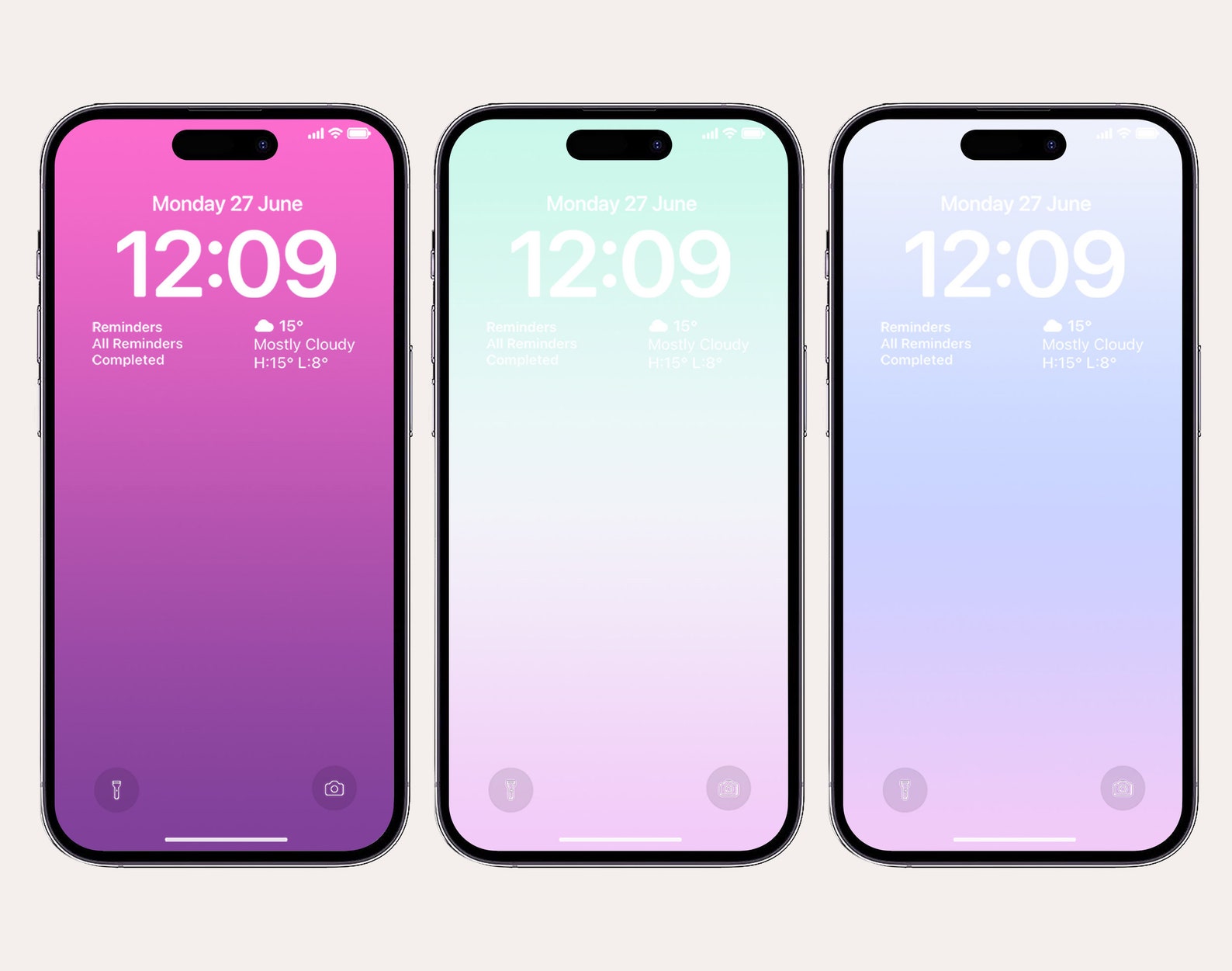 Gradient iPhone Wallpapers Aura Wallpapers Ios 16 Aesthetic - Etsy