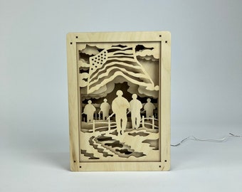 Army Night Light - Etsy