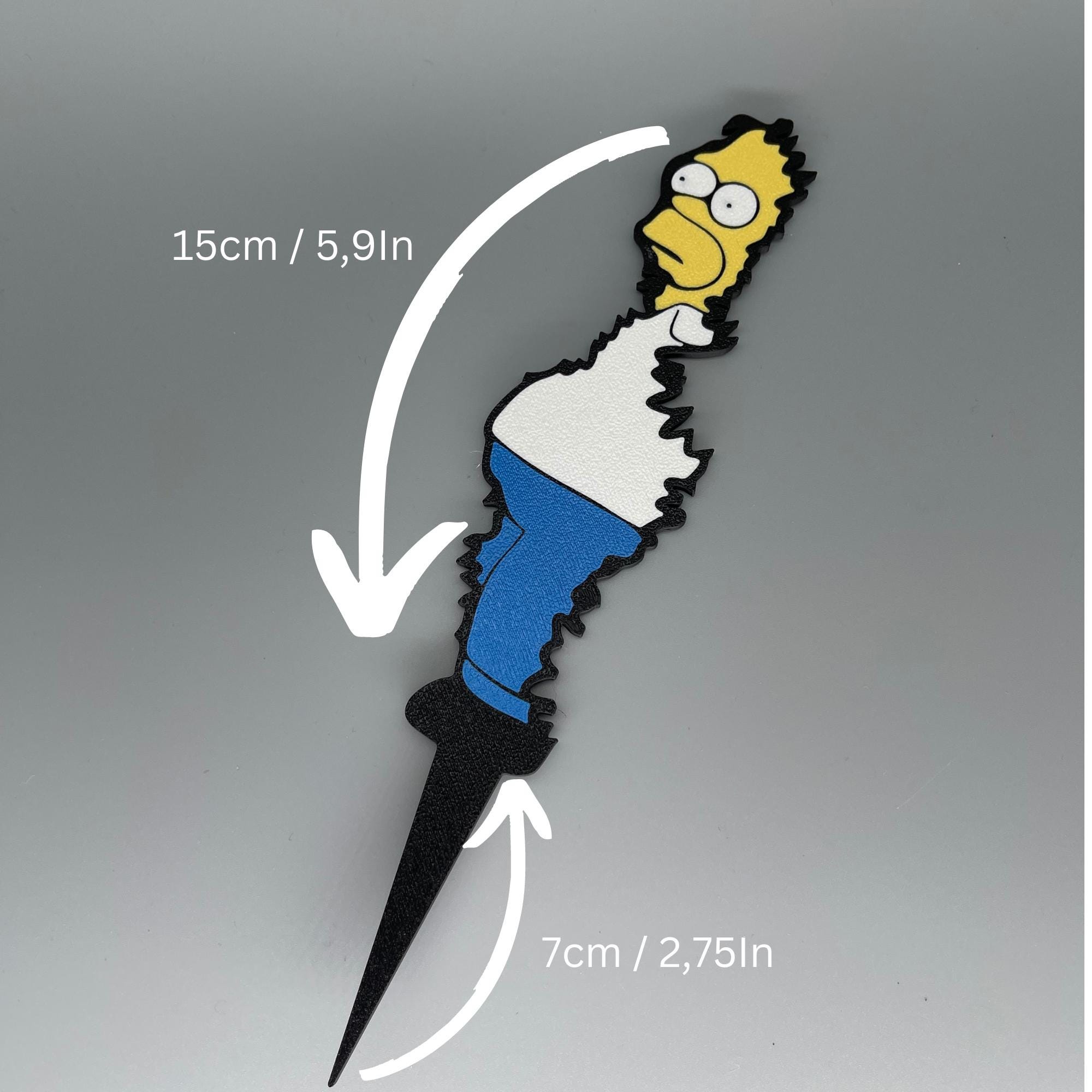 Homer Simpson Bush Meme Plant Stake Funny Gift the Simpsons Into the ...
