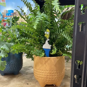 Homer Simpson Bush Meme Plant Stake Funny Gift the Simpsons Into the ...