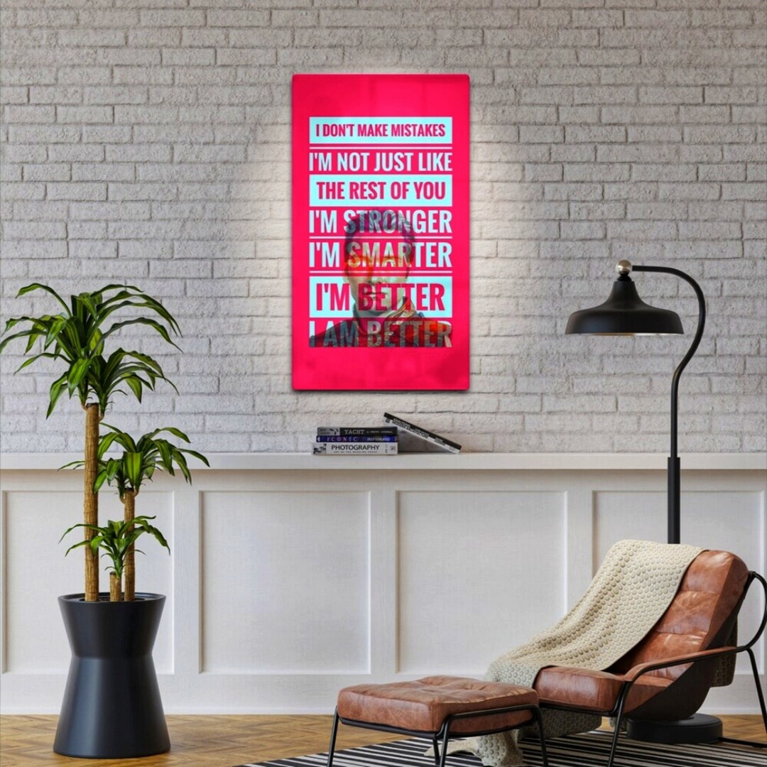 I AM BETTER Homelander Wall Decor Wall Art Wall Hanging - Etsy