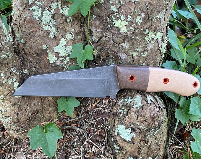 The Crow Custom Fixed Blade Knife - Etsy