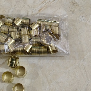 Solid Brass Ferrule Collar Set, Walking Cane Stick Parts, DIY Making ...