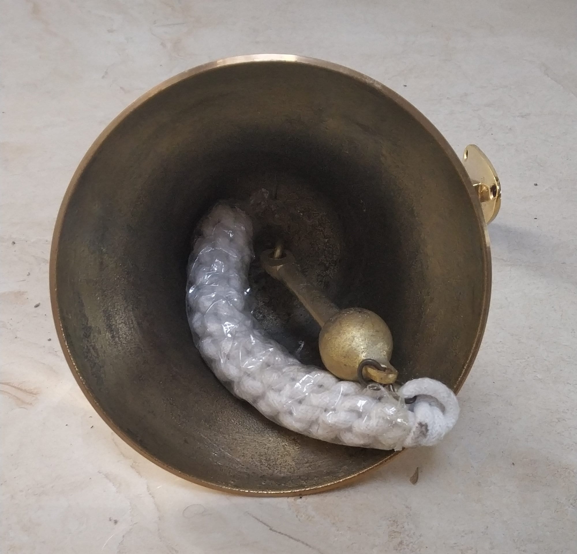 Vintage Brass Ship Bell Nautical Maritime Decor for Home or Boat ...