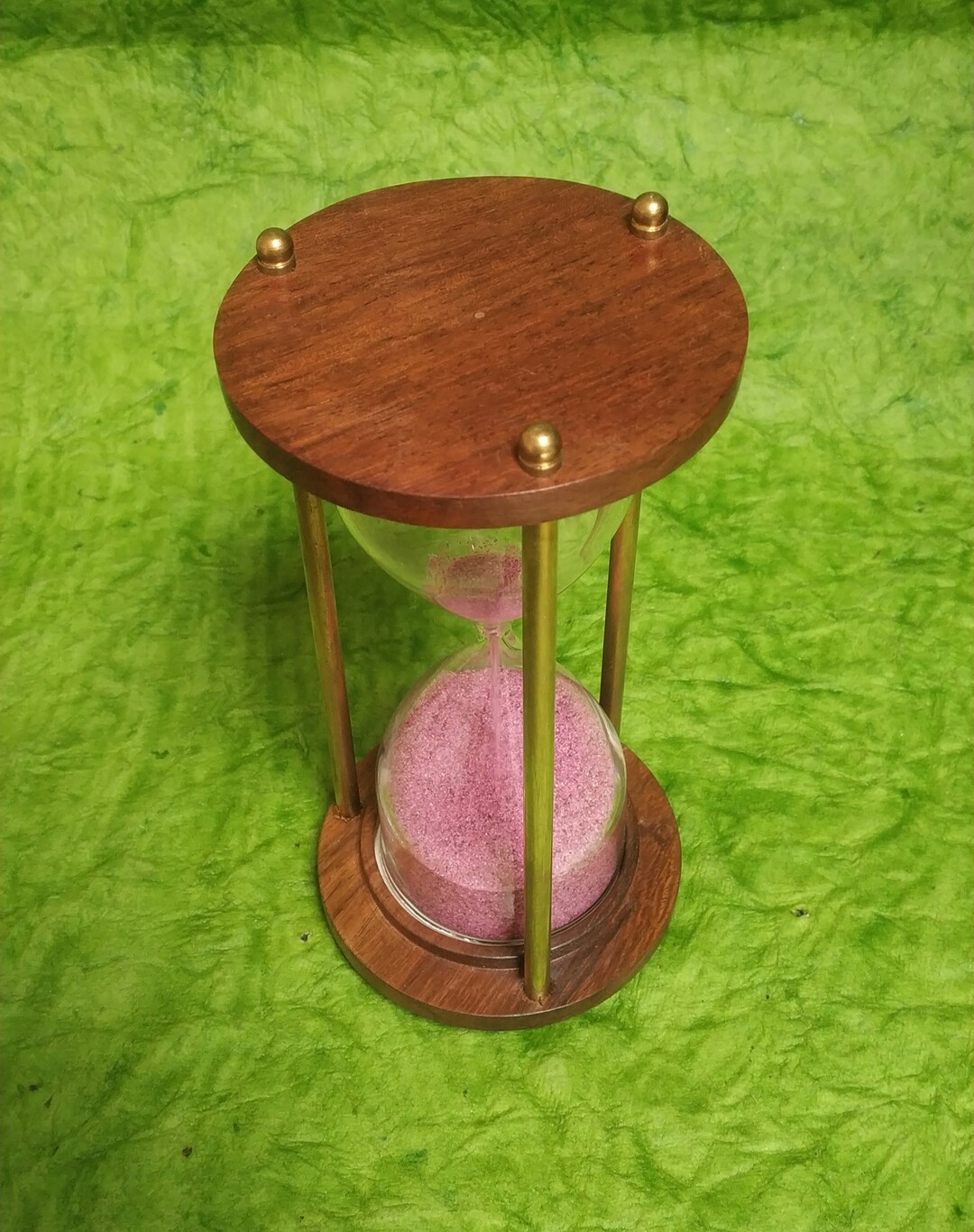 Sand Timer for Home & Office Decor - Hourglass Nautical Desk Decor and ...