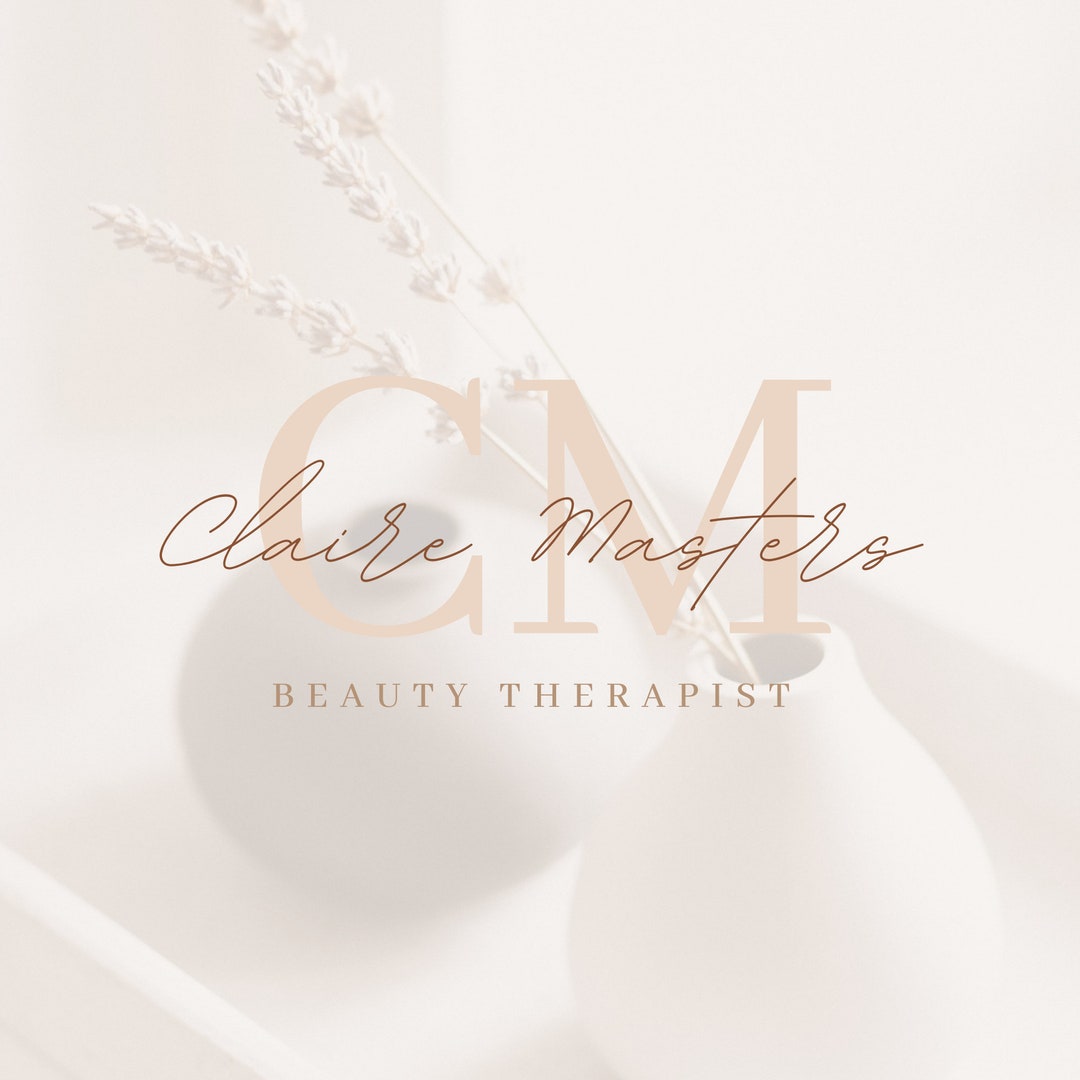 Logo Design With Letters, Neutral Logo Design, Logo Design for Beauty ...