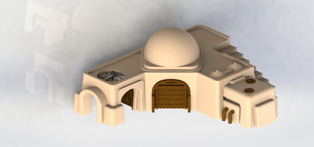 Star Wars Terrain Corner Shop-3d FILE - Etsy