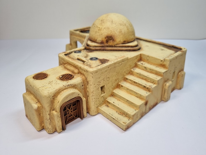 PAINTED or 3D Printed star Wars Terrain Corner Shop-miniature - Etsy