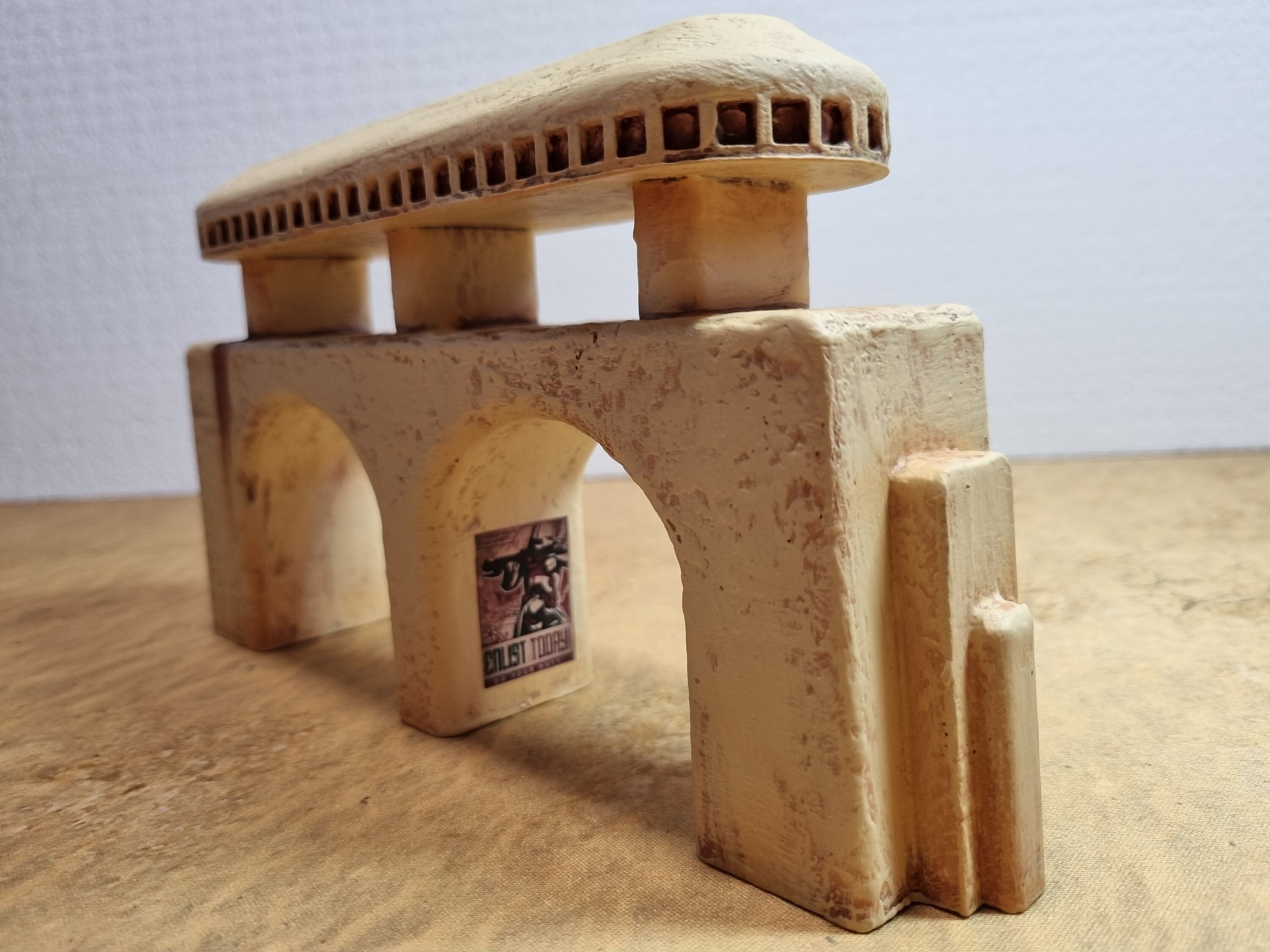 PAINTED or 3D PRINTED ONLY Star Wars Terrain Outpost Main Gate - Etsy