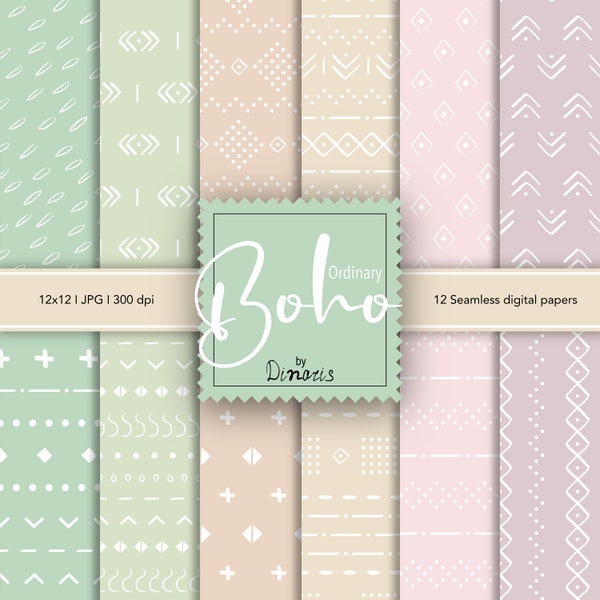 Neutral Patterns - Etsy