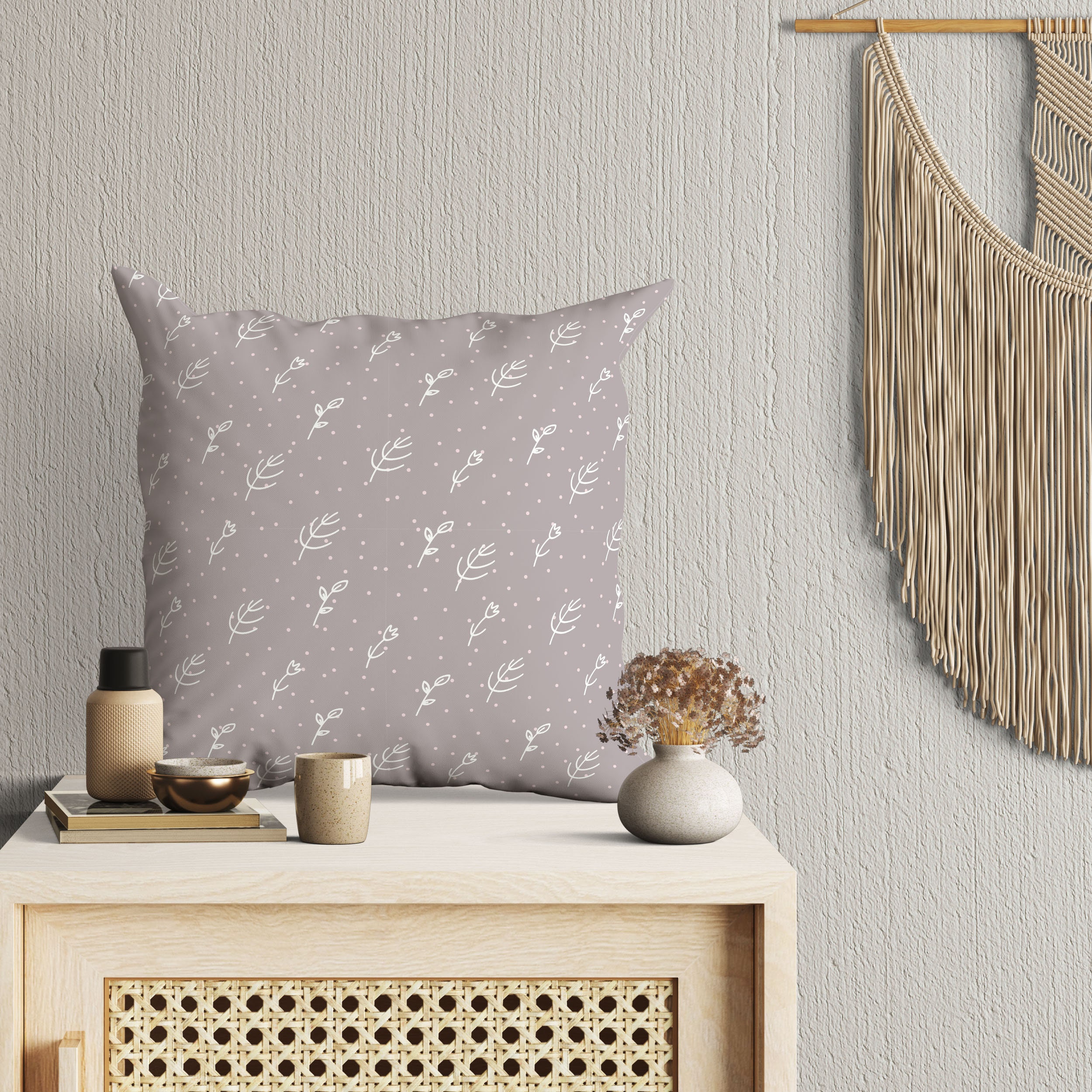 12 Floral Boho Digital Paper Set, Seamless Textures, Flower Patterns ...