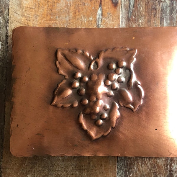Copper Trinket Box - Etsy