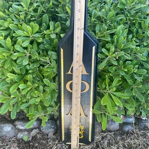 Alpha Phi Alpha Fraternity Wood Paddle – 24” Black With Gold Letters ...