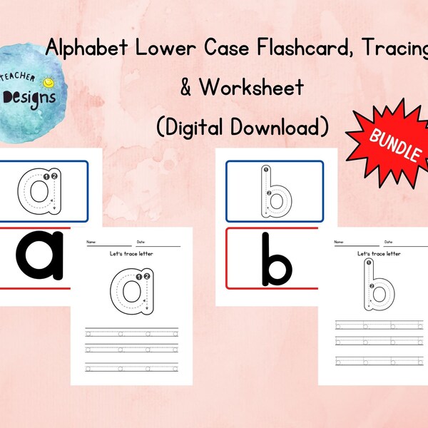 Lowercase Alphabet - Etsy