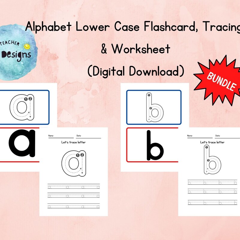 Lowercase Alphabet - Etsy