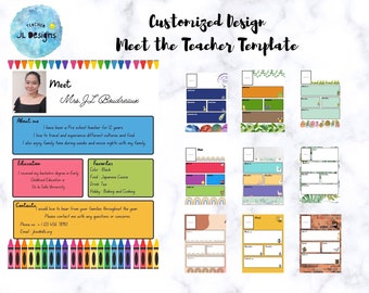 Meet the Teacher Editable Template, Back to School Welcome Letter ...