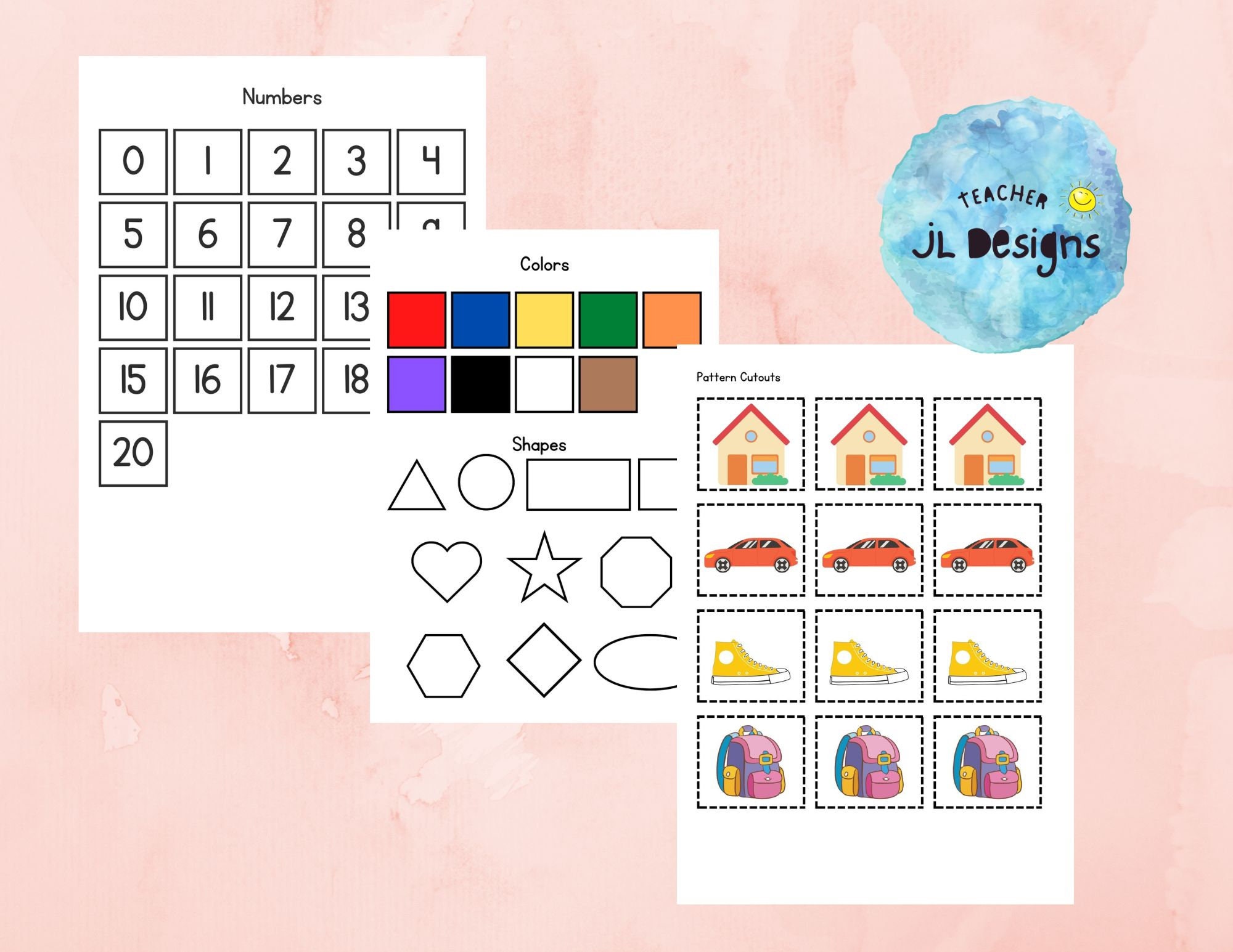 Preschool Kindergarten Assessment Kit: Printable Student Forms (instant ...