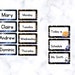 Galaxy Stars Classroom Label, Canva Editable Name Plate, Digital ...