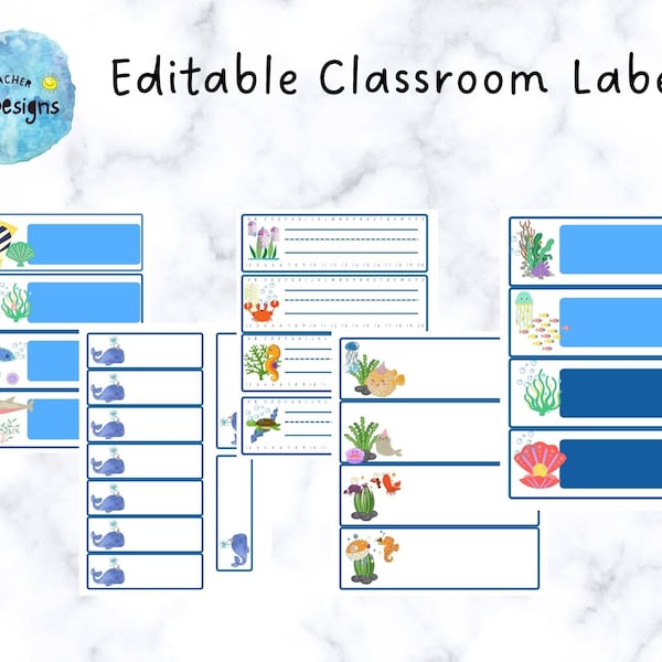 Under the Sea Classroom Decor - Etsy