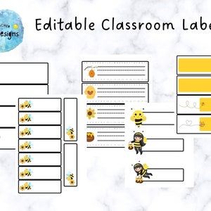 Under the Sea Classroom Label, Name Plate, Digital Download and ...