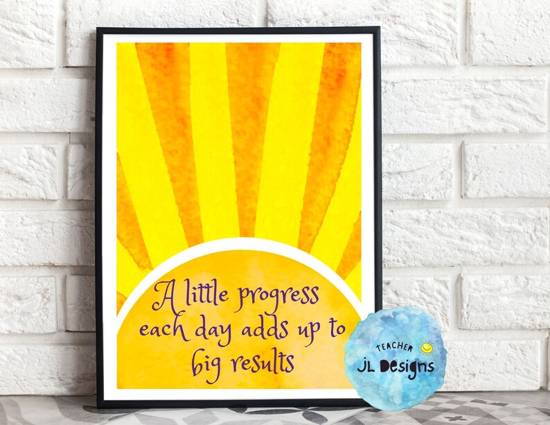 Digital Download | A Little Progress Each Day Adds up to Big Results ...