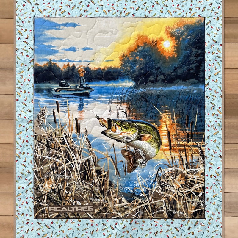 Fishing Quilt - Etsy