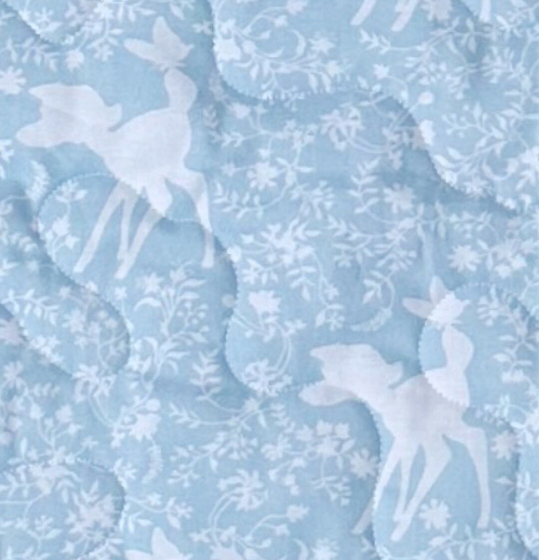 Bambi Baby Quilt, Bambi Nursery Decor, Bambi Baby Gift, Bambi Quilt ...